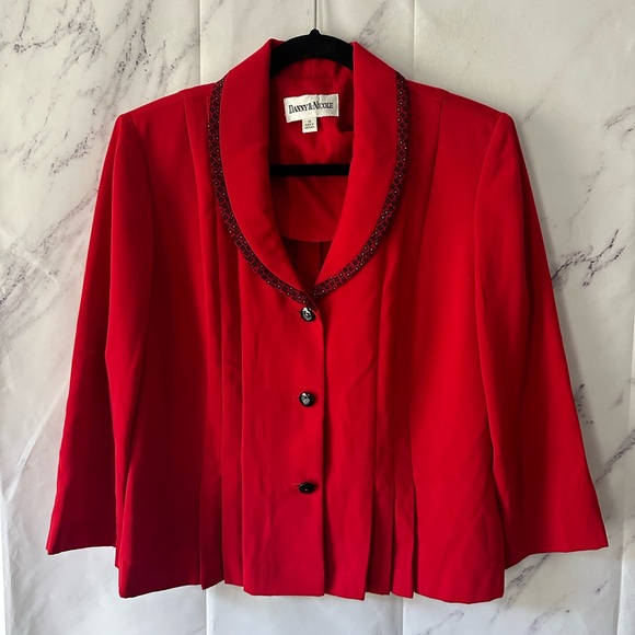 Danny & Nicole | Jackets & Coats | Vtg 9s Danny Nicole Suit Jacket ...
